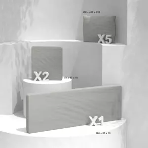 Coussins de remplacement pour salon de jardin Calvi 5 places - Taupe - Salon de jardin, table et ...