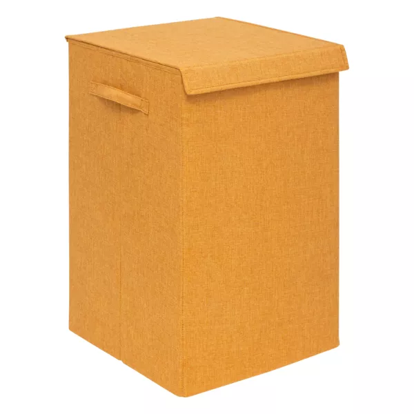 Wasmand met scheidingswand (H60 cm) Colors Mosterdgeel - Badkamer ...