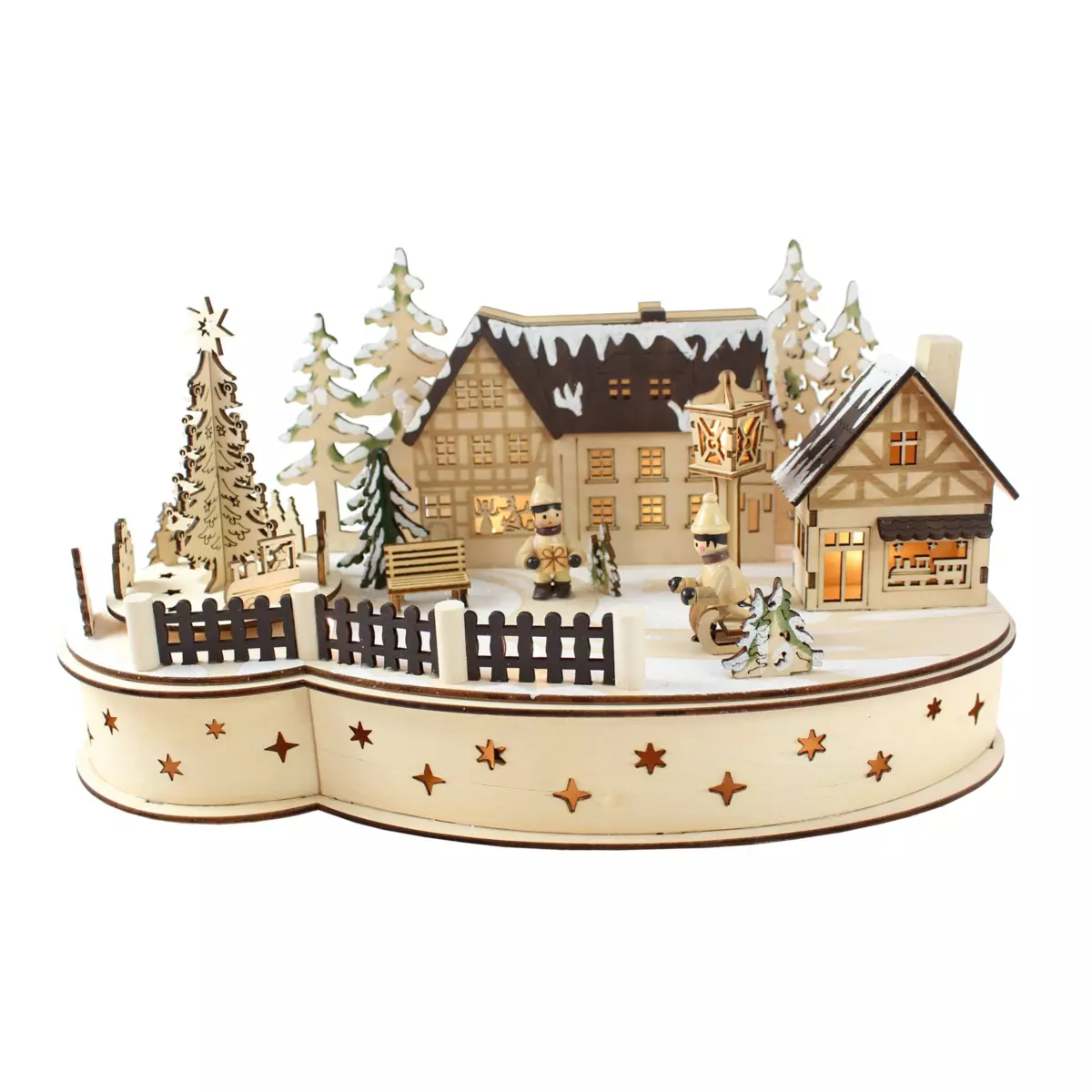 Village De Noel En Bois