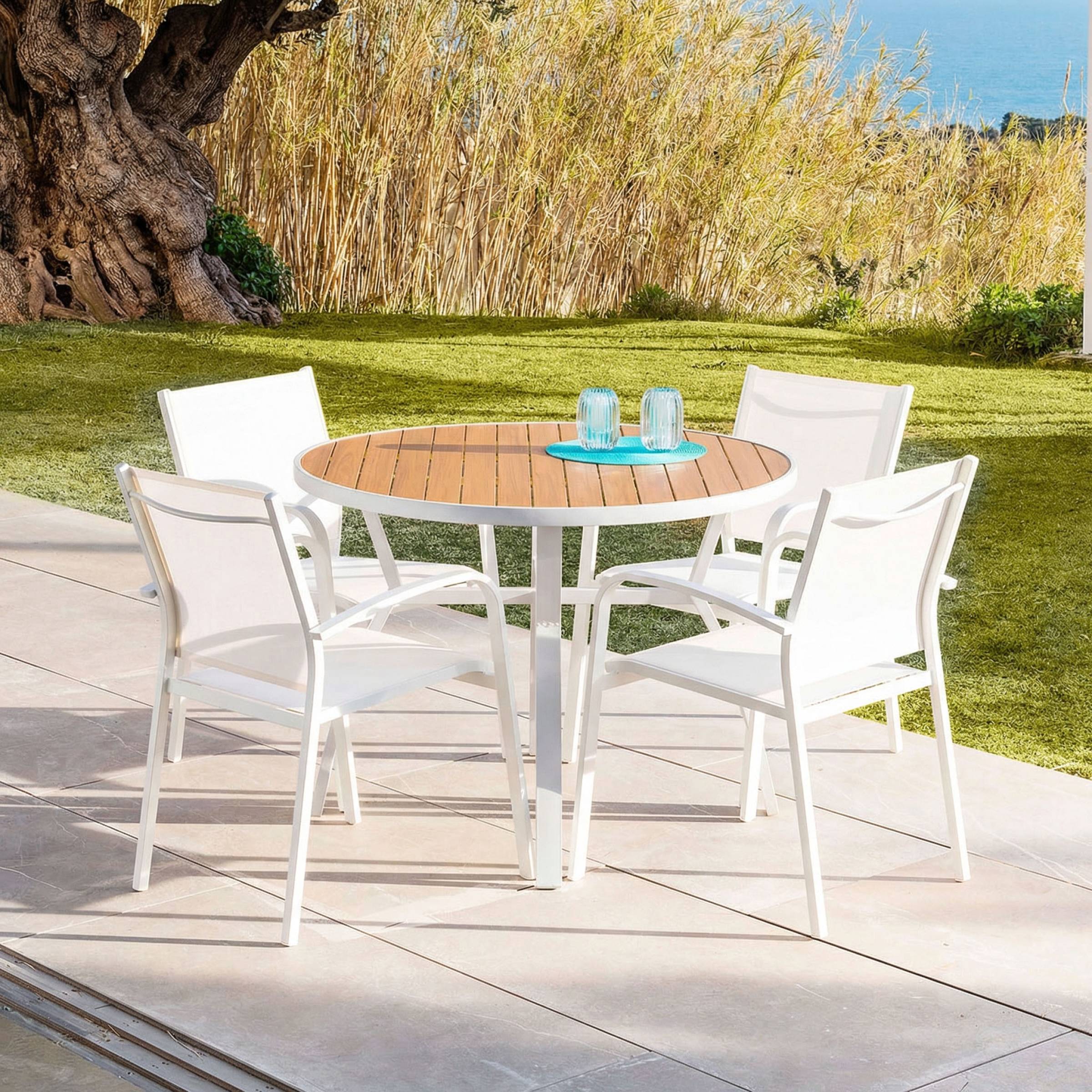 Gartenmobel Runder Tisch